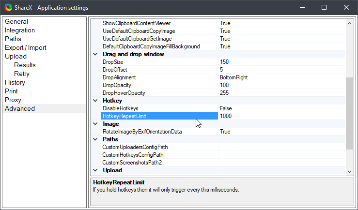 Delay when using hotkey and predefined coord screenshot · Issue #3617 · ShareX/ShareX · GitHub