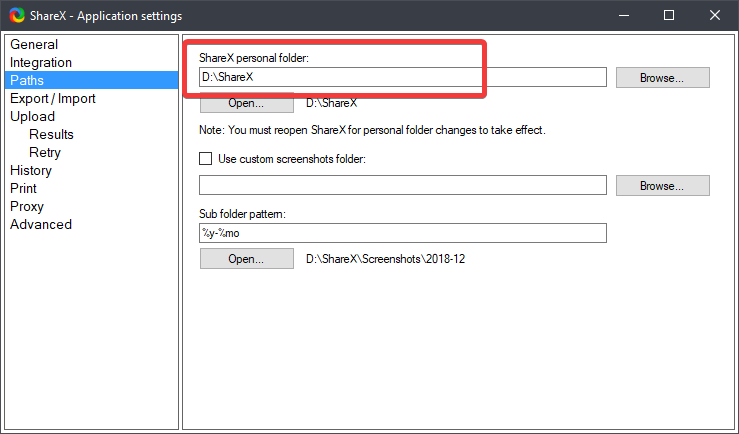 Configuration Files being saved in the Screenshot folder · Issue #3830 ... Configuration Files being saved in the Screenshot folder · Issue #3830 ...