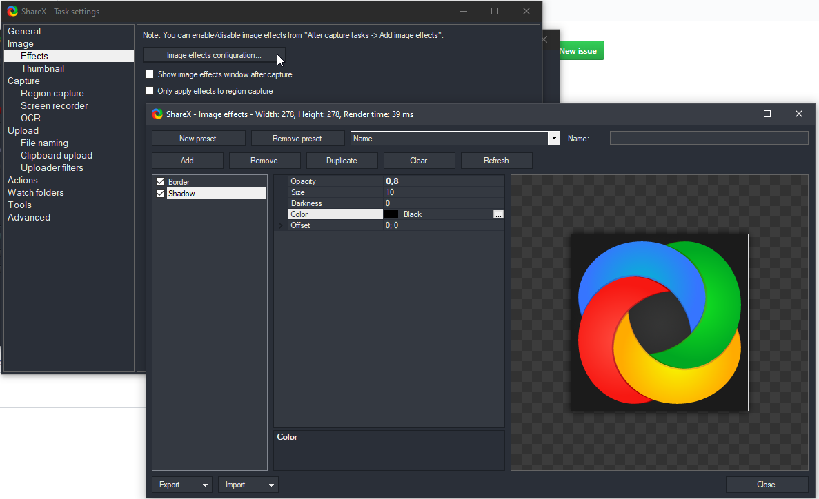 Easy way of adding frames to a photo? · Issue #4294 · ShareX/ShareX · GitHub