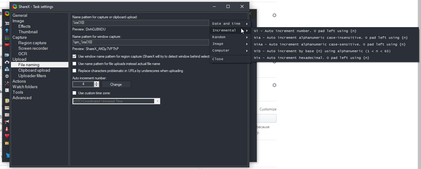 Specific file name for automatic screenshot · Issue #4394 · ShareX/ShareX · GitHub