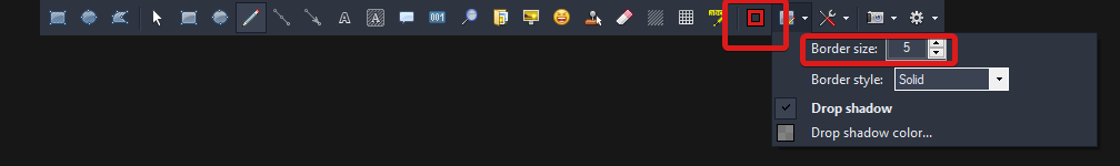 Free hand drawing, line or Arrow thickness in editor ? · Issue #5298 ...