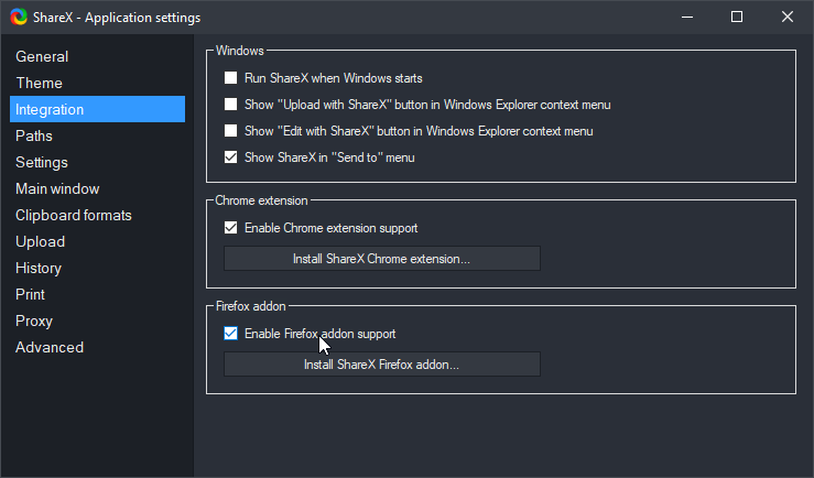 Right click > Upload with ShareX on image open in Firefox not working · Issue #6032 · ShareX ...
