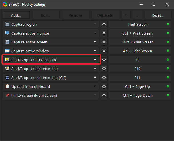 Question regarding Scrolling capture functionality · Issue #7334 · ShareX/ShareX · GitHub